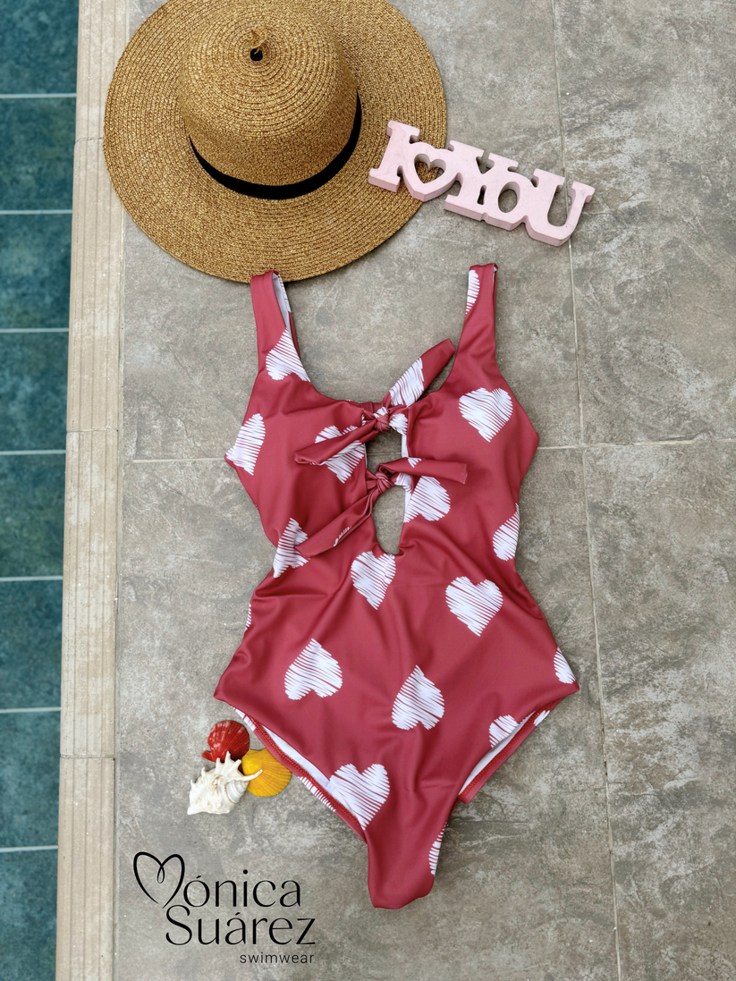 Enterizo Corazon Coquette – Monica Suarez Swimwear